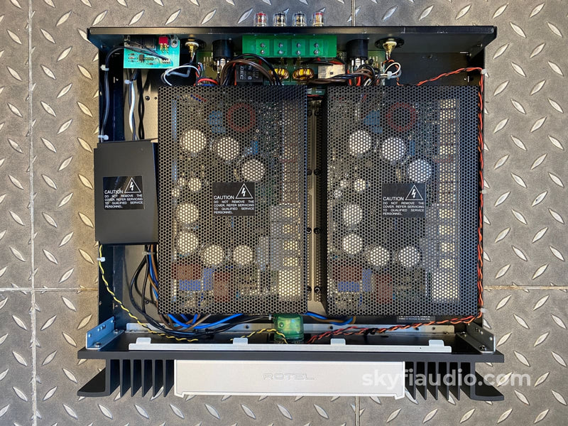 Rotel RB-1092 Stereo Amplifier, Fully Tested, 500 Watts RMS @ 8 Ohms ...