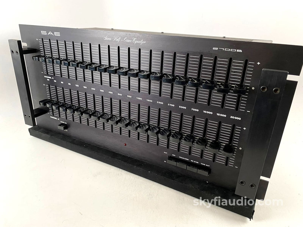 SAE 2700B Stereo Half-Octave Equalizer EQ - WOW