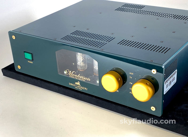 Shindo Laboratory Monbrison Tube Preamp with Phono - RARE – SkyFi Audio