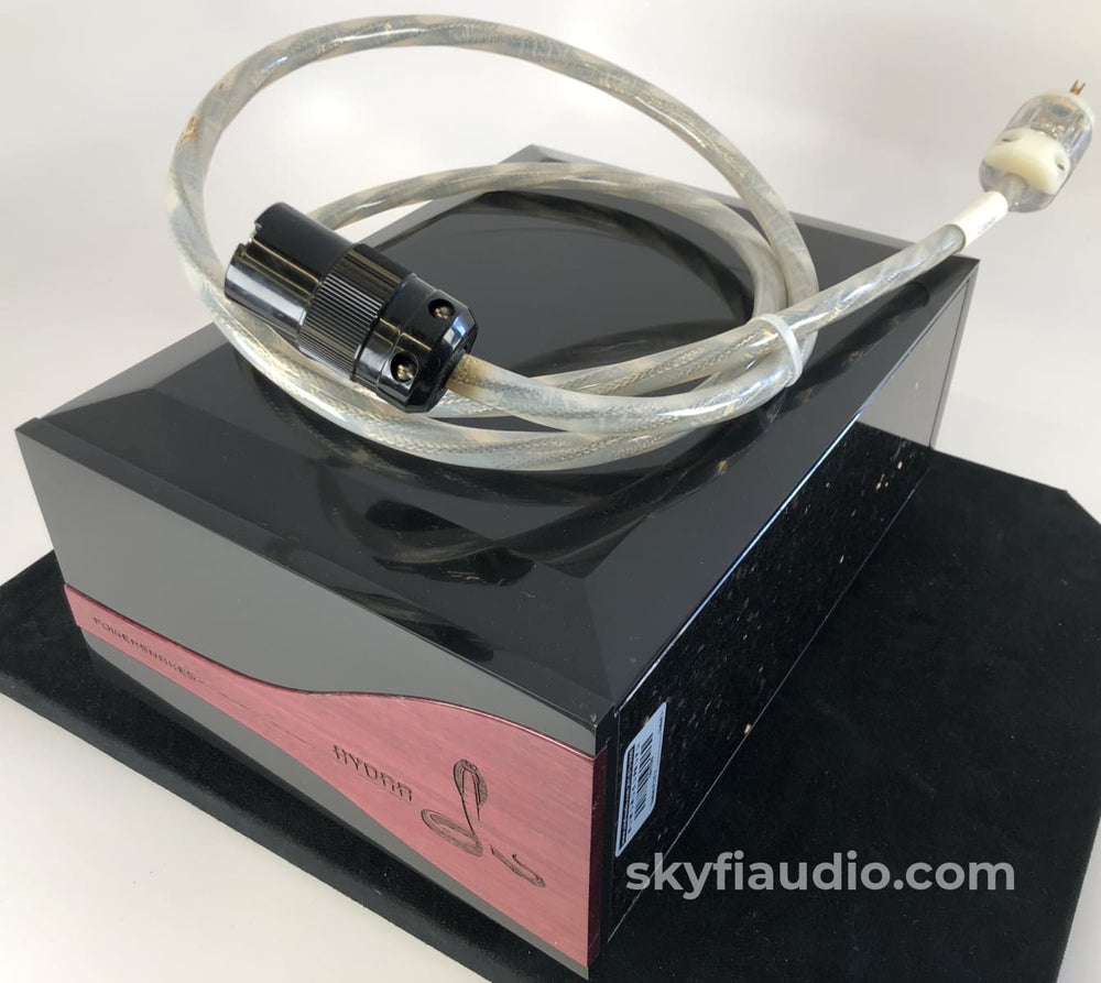 Shunyata Hydra Power Conditioner - The Original Solid Wood and MARBLE