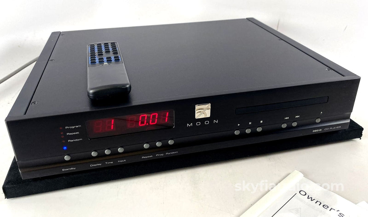 Simaudio MOON 360D - Upsampling 24-bit/1.411MHz CD Player and DAC with