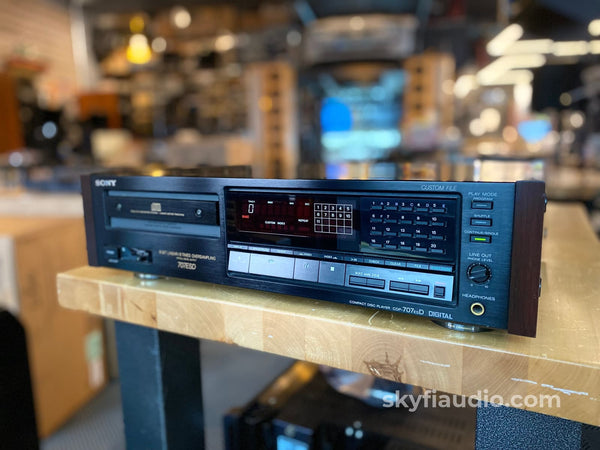 Sony CDP-707ESD Vintage CD Player With Remote - Our Favorite!