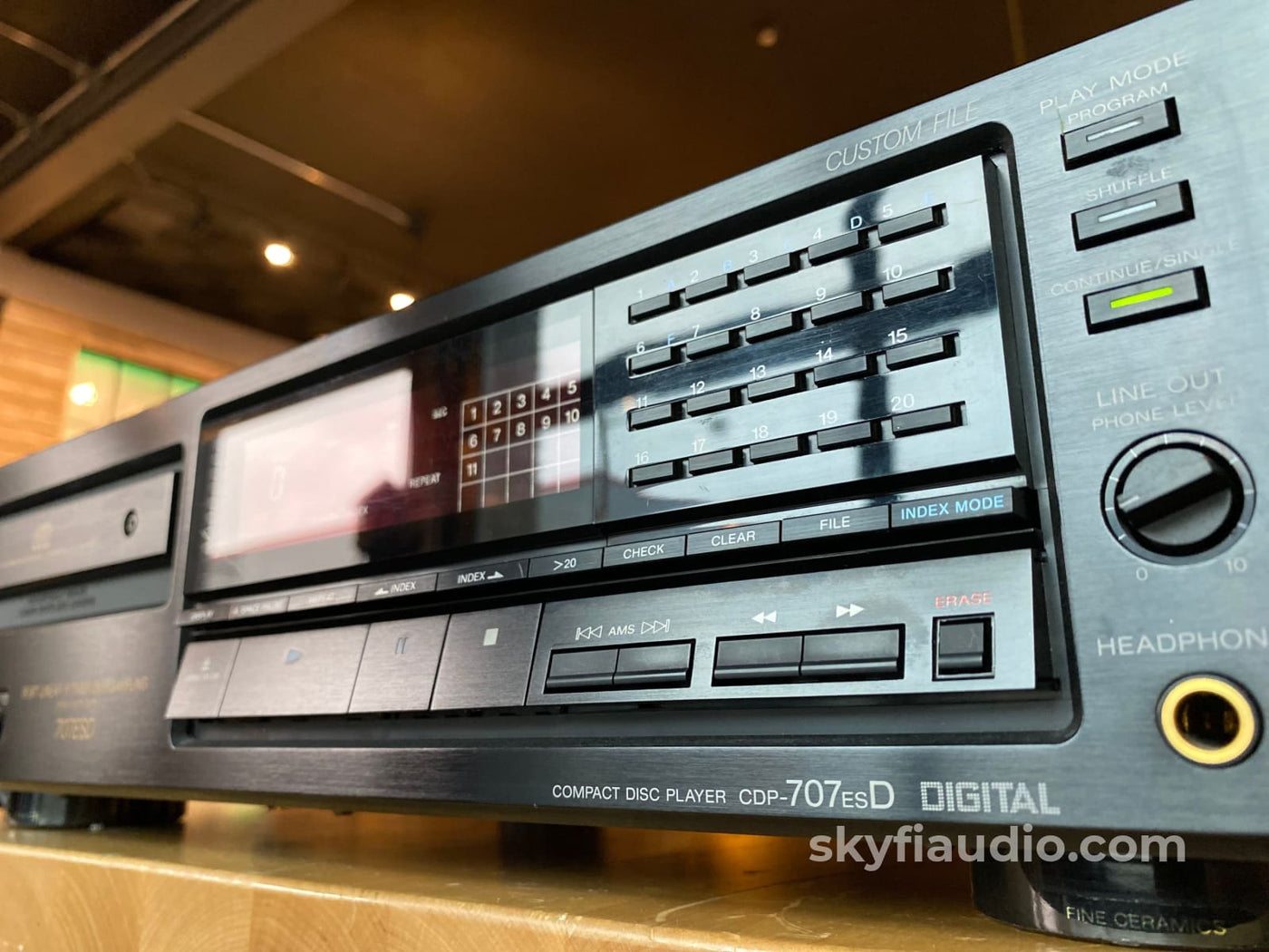 Sony CDP-707ESD Vintage CD Player With Remote - Our Favorite!
