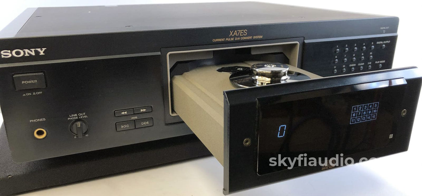 Sony CDP-XA7ES CD Player - One of the Best From The 1990's - With Remo