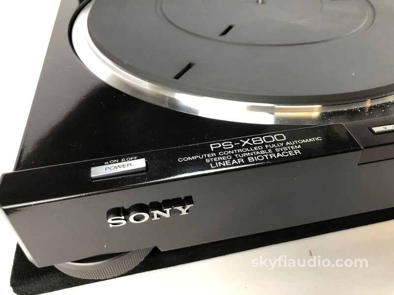 Sony PS-X800 Linear Tracking Turntable - Like New In Box! – SkyFi Audio