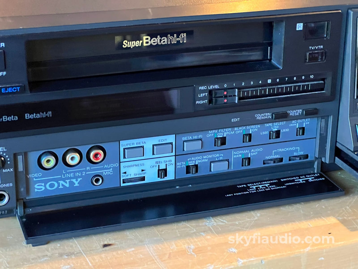 Sony SL-HF1000 Super Betamax Hi-Fi, Survivor Condition, Rare and Fully