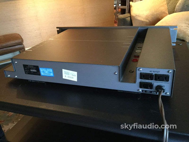 Sony TA-E86B and TA-N86B Preamp/Amplifier Combo, Super Rare and Collec ...