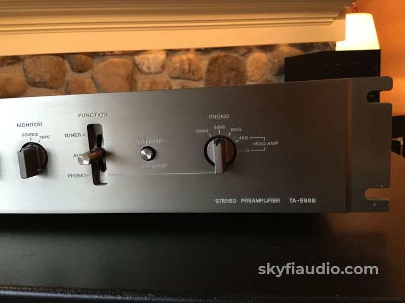 Sony TA-E86B and TA-N86B Preamp/Amplifier Combo, Super Rare and Collec ...