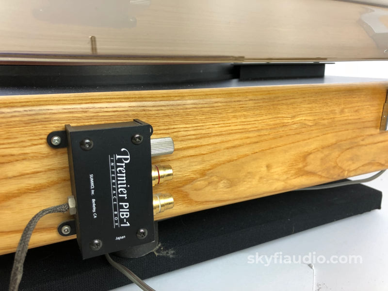 Sota Sapphire Turntable with Sumiko Premier FT3 Tonearm and New Grado ...