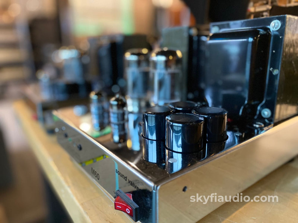 Sound Valves M60C Tube Monoblock Amplifier Pair