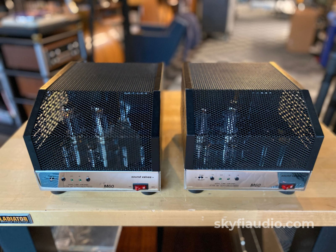Sound Valves M60C Tube Monoblock Amplifier Pair