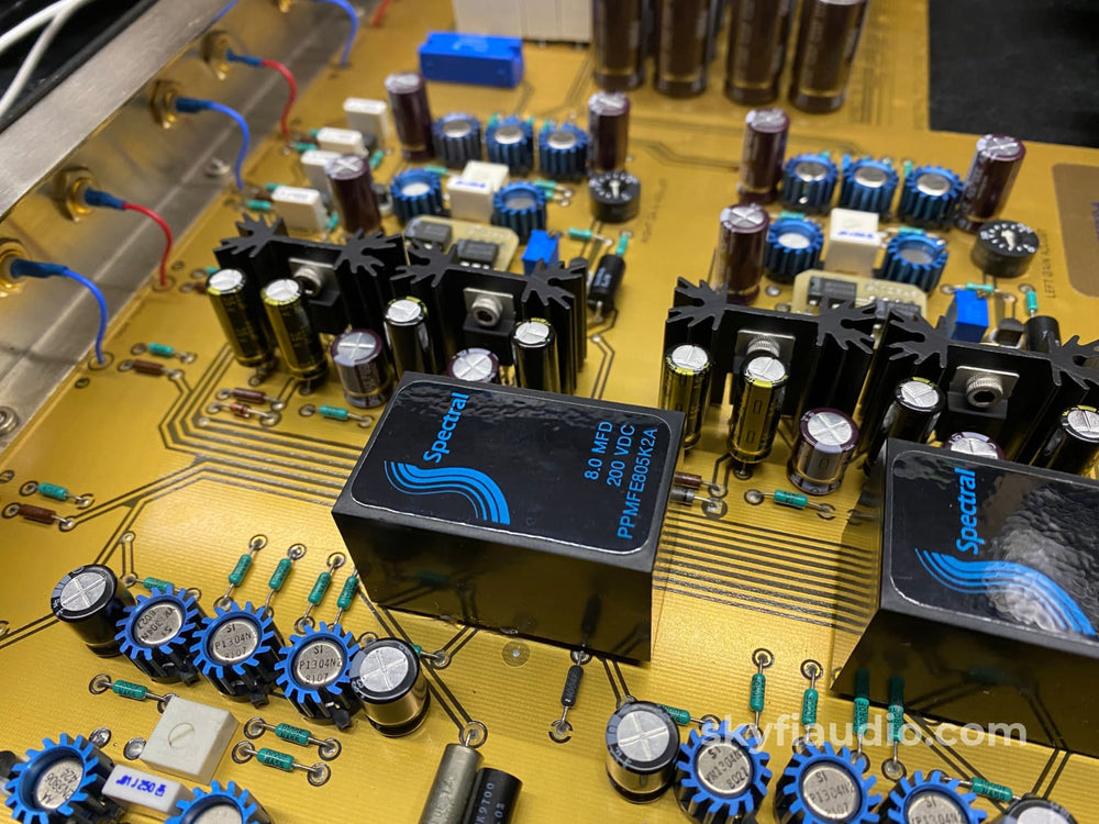 Spectral DMC-10 All-Analog Preamp with Phono Stage, SkyFi Refurbished