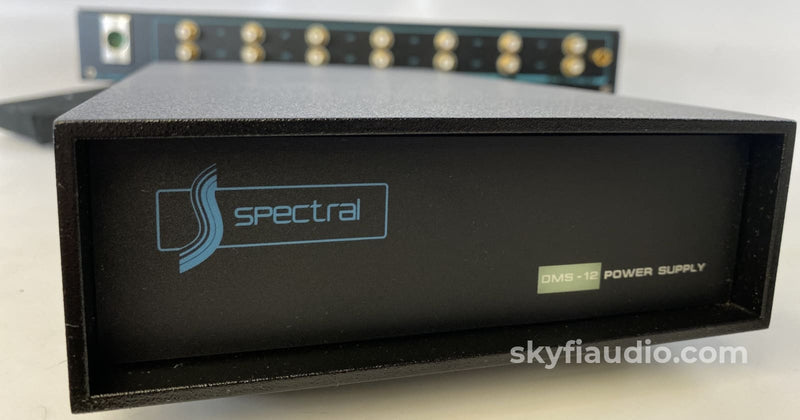 Spectral DMC-12 Preamp With Phono Input and Power Supply - Complete Se ...