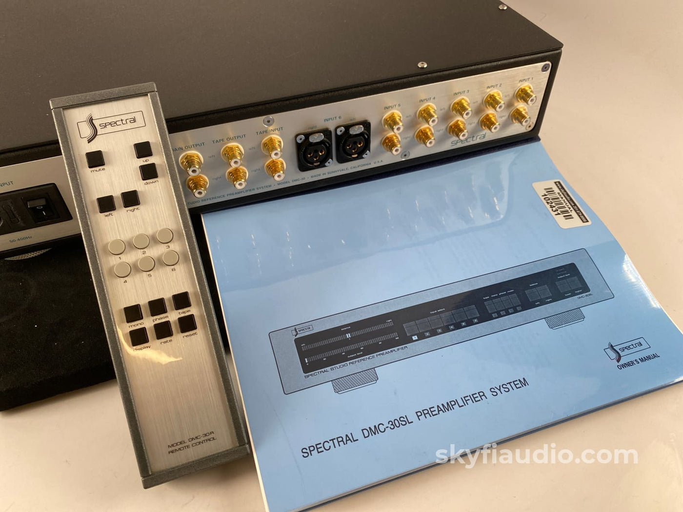 Spectral DMC-30SL Studio Reference Preamplifier - Special Version