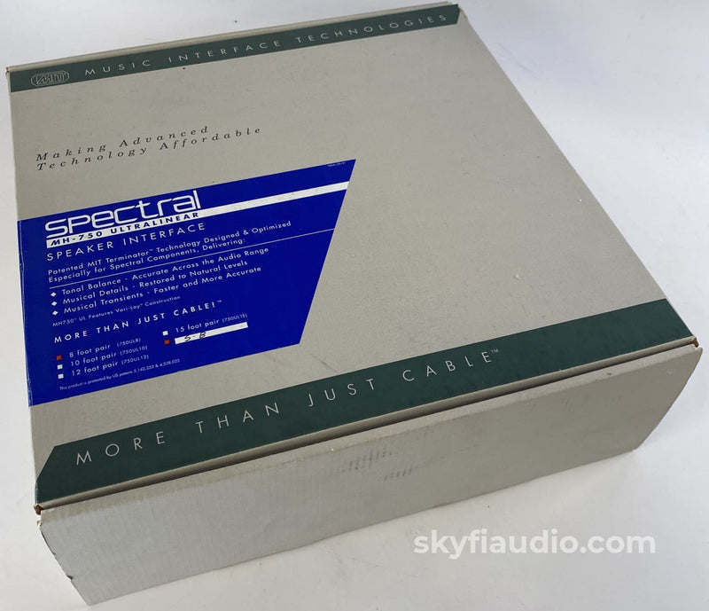 Spectral MH-750 Ultralinear Speaker Interface Cables w/MIT Terminator ...