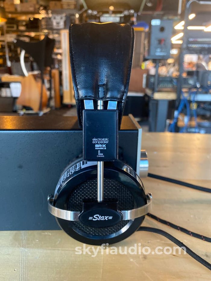 Stax SR-X MK3 Vintage Headphones and SRD-7 Amp