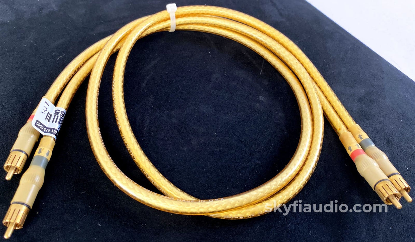 Straight Wire Maestro Vintage RCA Audio Cable - 1M