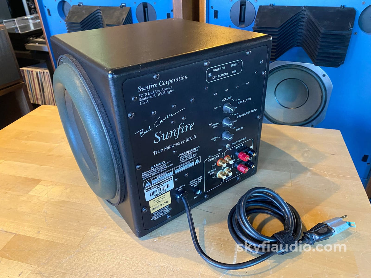 Sunfire True Subwoofer MKII 10"