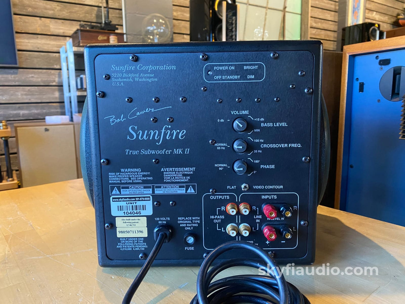Sunfire True Subwoofer MKII 10"