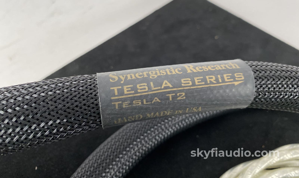 Synergistic Research - Tesla T2 Power Cable With Power Supply - 5FT
