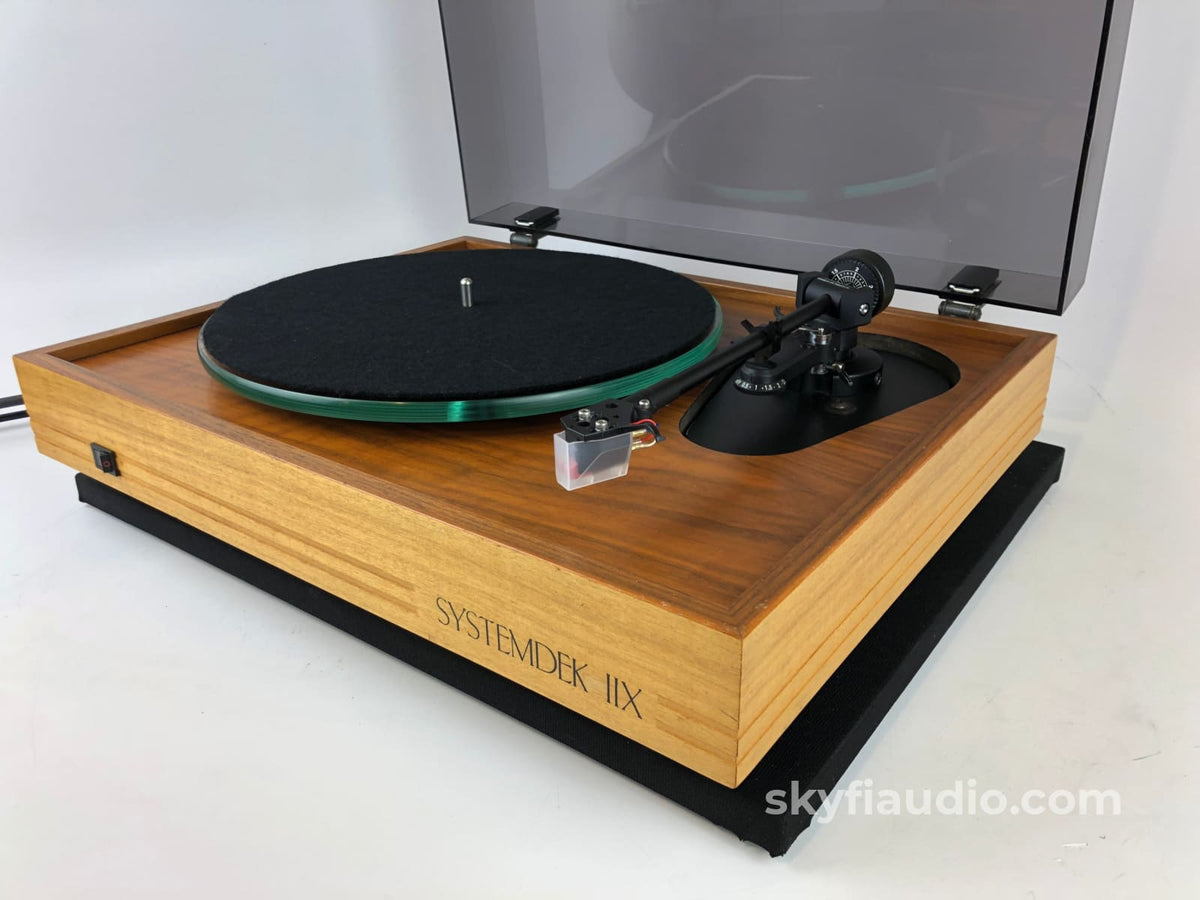 Systemdek IIX Turntable with Linn Tonearm and New Sumiko Cartridge