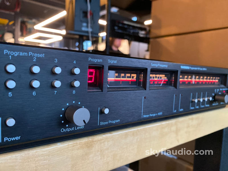 Tandberg 3001A Analog Tuner - Top 5 Tuners Of All Time - Complete Set!