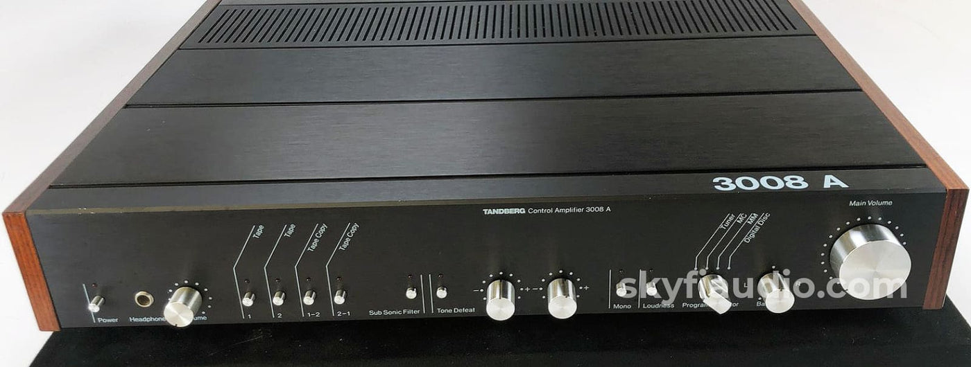 Tandberg 3008A Preamp with Phono Input - Zero Negative Feedback Design
