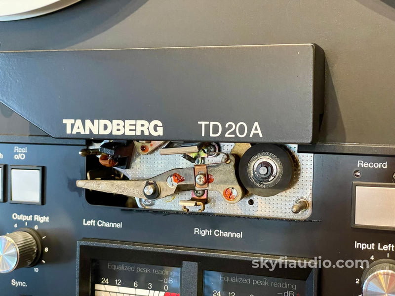 Tandberg TD 20A-SE Reel To Reel Machine, 4 Track, Super Clean – SkyFi Audio