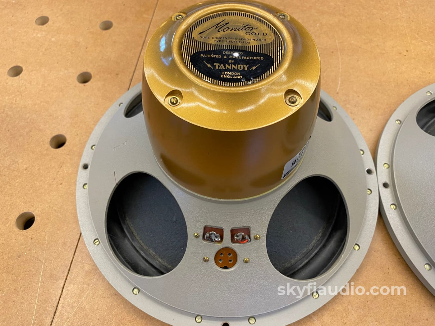 Tannoy 12" Gold Monitor Dual Concentric Vintage Speakers