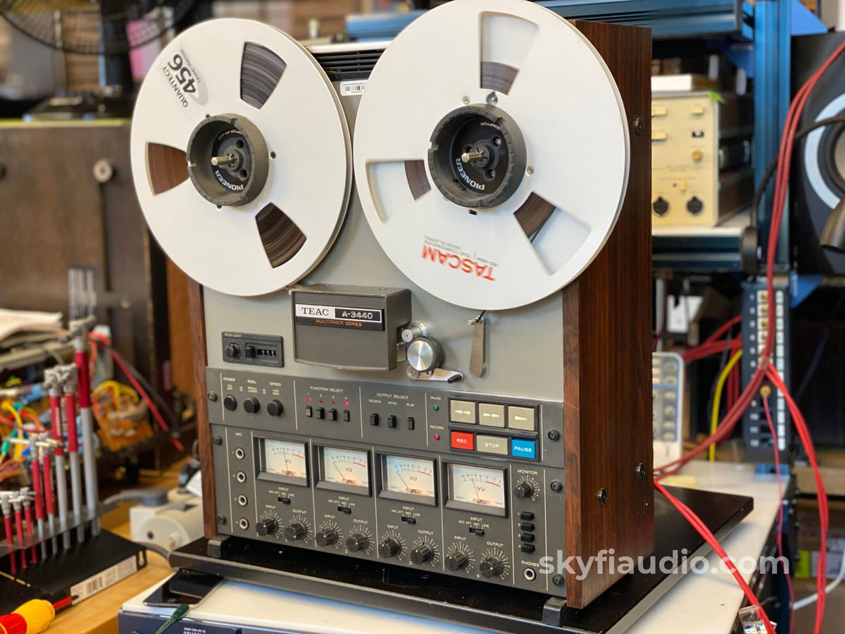TEAC A-3440 4-Channel Reel to Reel Player/Recorder