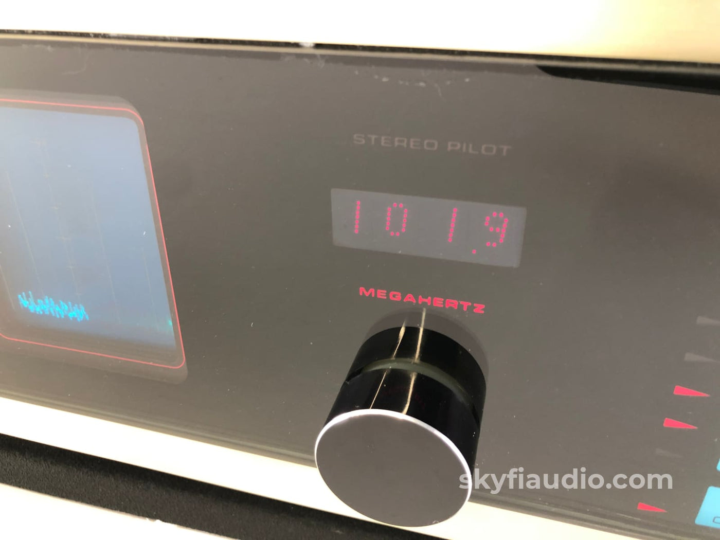 The Sequerra Model 1 FM Tuner in a SUPER RARE GOLD FINISH