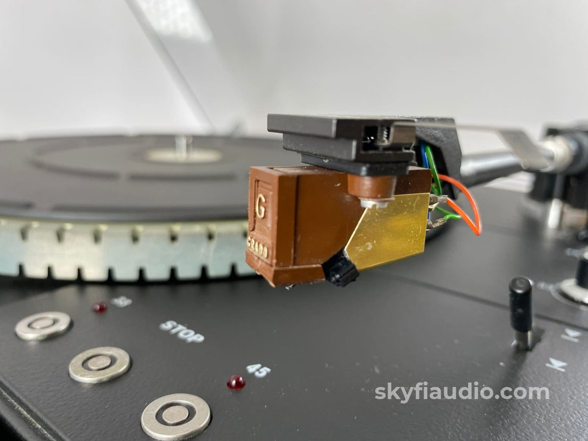 Thorens TD 105 Vintage Turntable with Grado Gold Cartridge