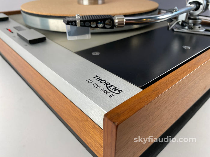 Thorens TD-125 MKII Vintage Turntable w/SME3009 Tonearm and NEW Sumiko
