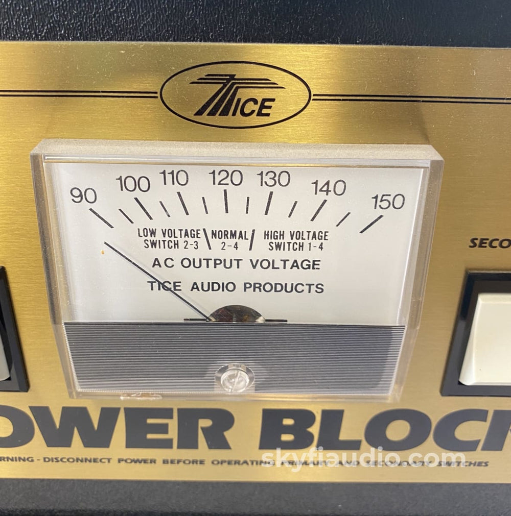 Tice Power Block Power Conditioner