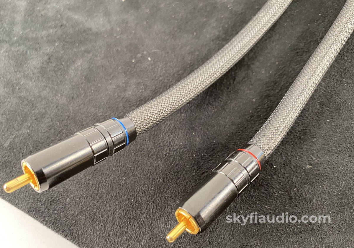 Transparent MusicLink Super RCA Interconnects, 1 Meter