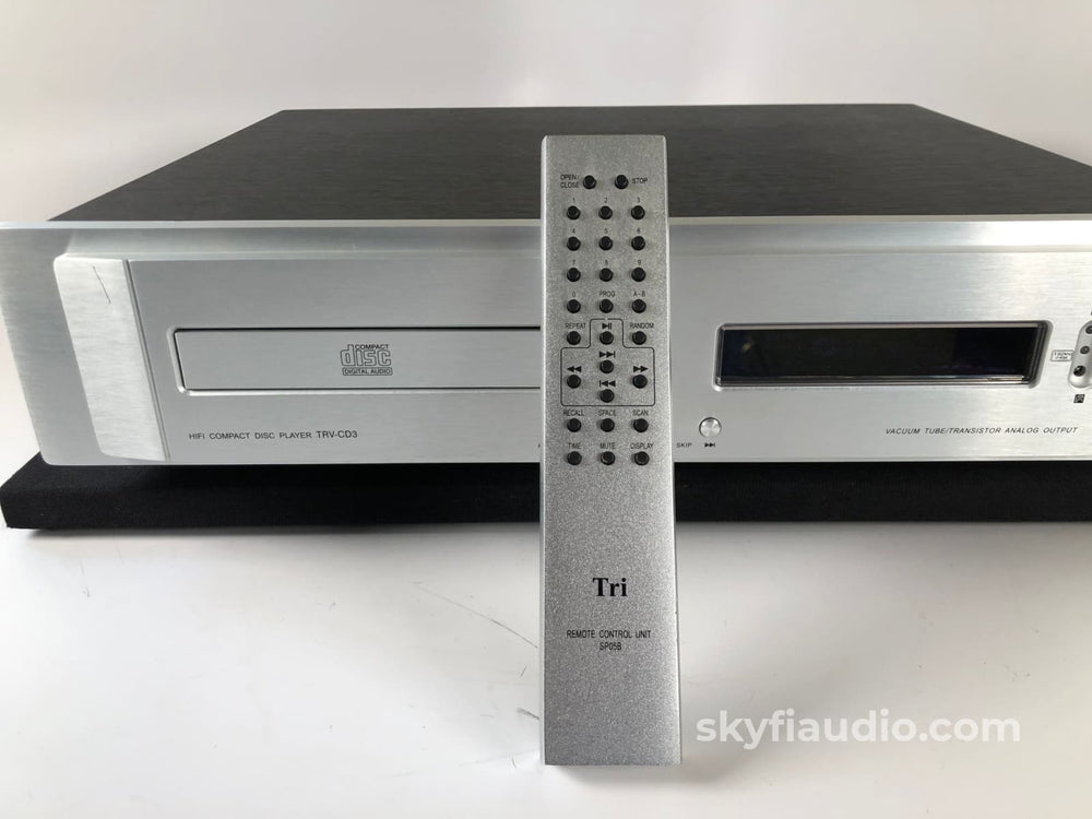 Triode TRV-CD3 CD Player - Your Choice - Tubes or Solid State!