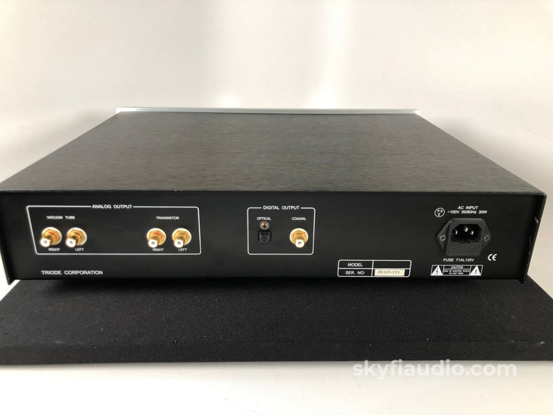 Triode TRV-CD3 CD Player - Your Choice - Tubes or Solid State! – SkyFi ...