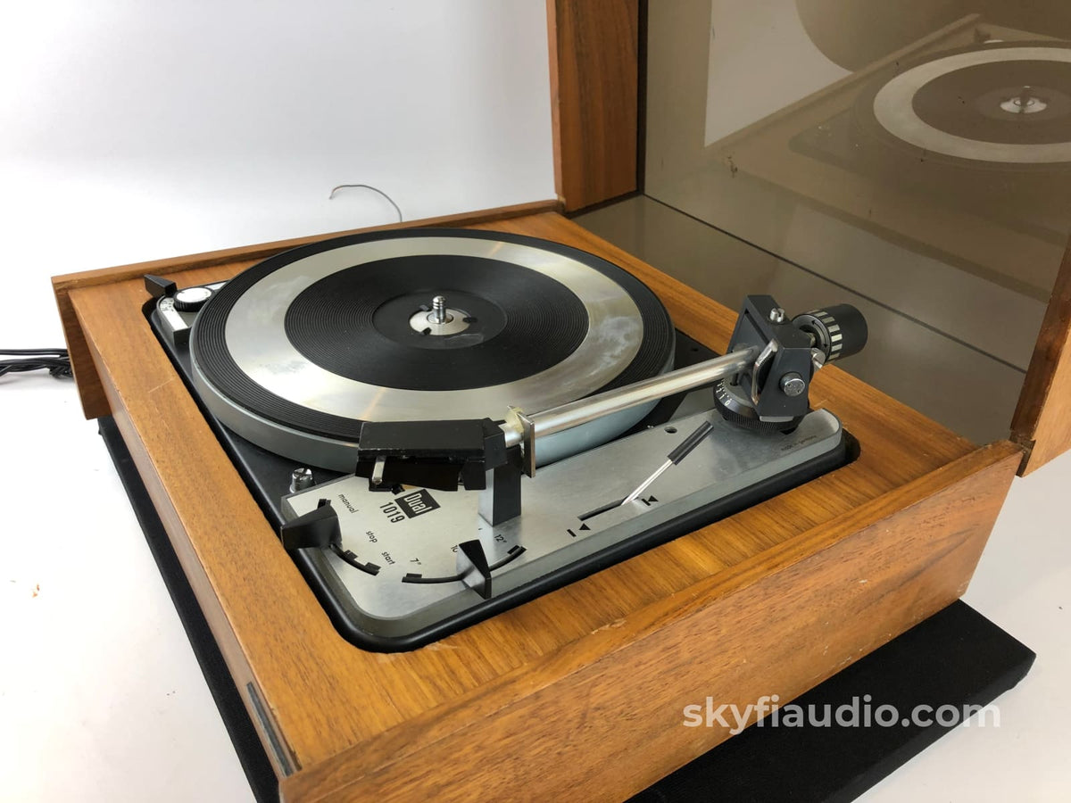 United Audio Dual 1019 Vintage Turntable with New Grado Gold2 Cartridg