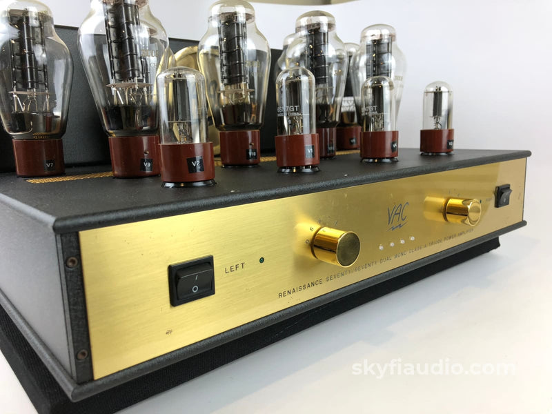 VAC (Valve Amplification Company) Renaissance Seventy/Seventy 70/70 Du ...