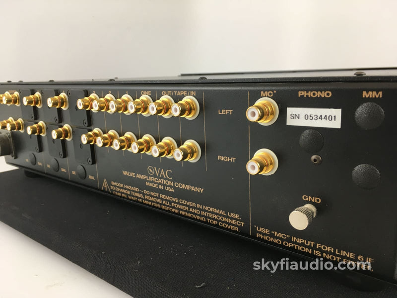 VAC (Valve Amplification Company) Standard LE Limited Edition Tube Pre ...