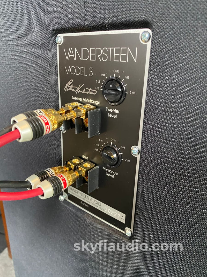 Vandersteen Model 3A Signature Speakers – SkyFi Audio