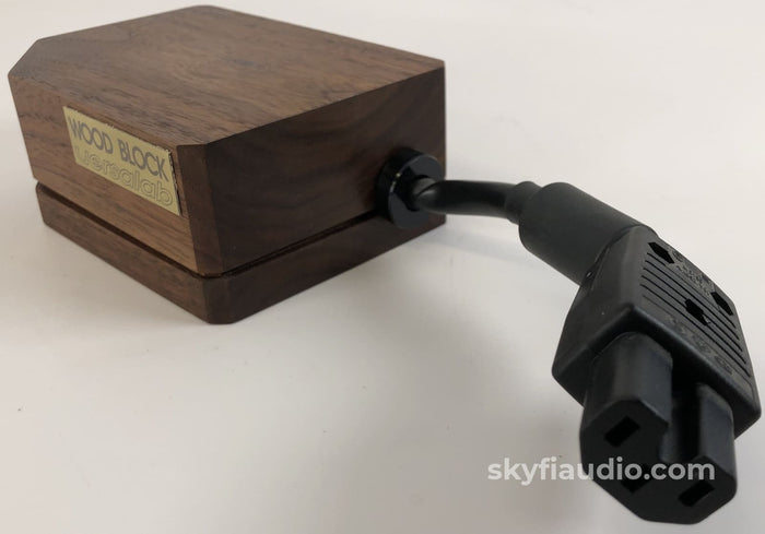 Versalab Wood Block RFI Filter For Power