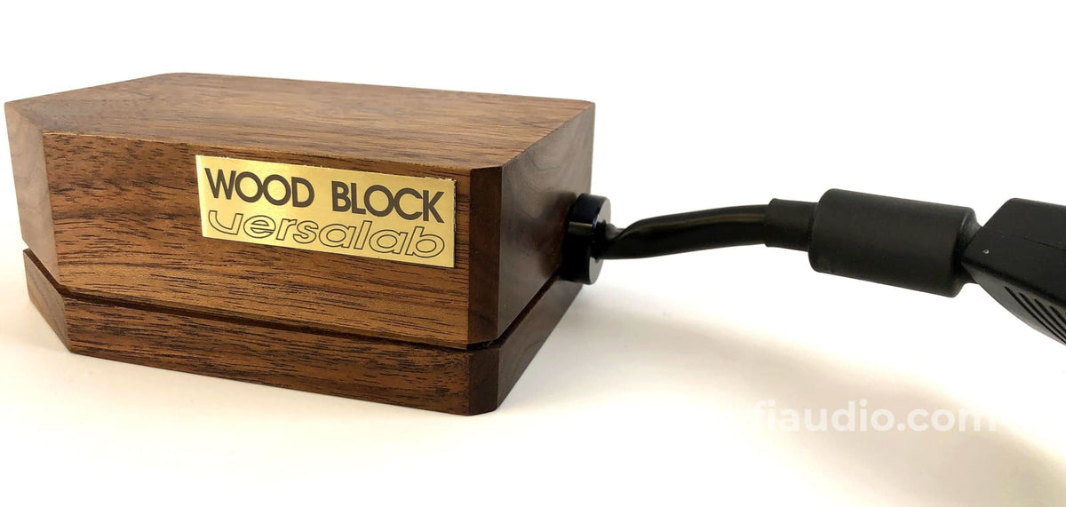 Versalab Wood Block RFI Filter For Power