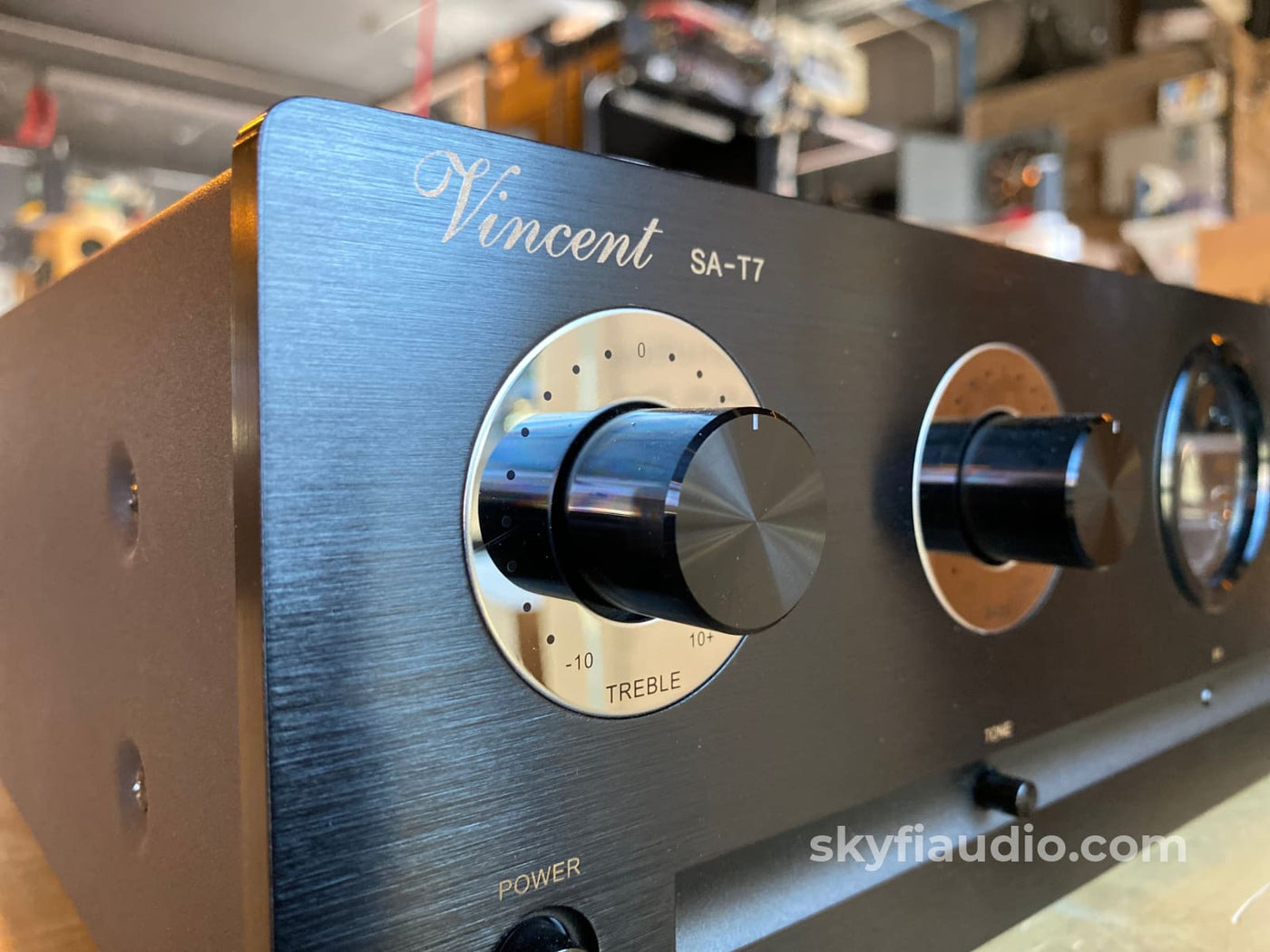 Vincent SA-T7 Tube Stereo Preamplifier With DAC - Made in Germany