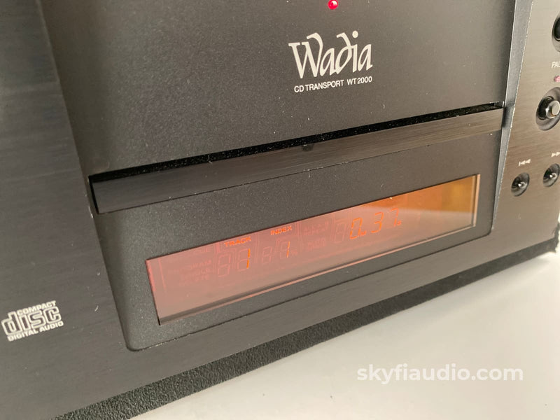 Wadia WT-2000 CD Transport With Remote – SkyFi Audio