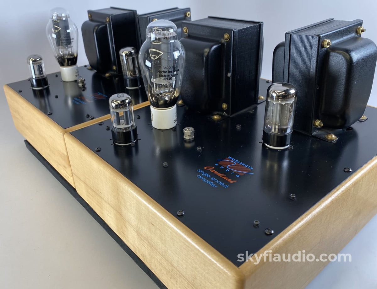 Wavelength Audio - Cardinal 300B SET (Single-Ended Triode) Monoblock T