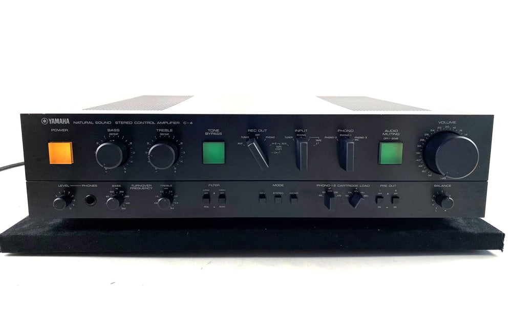 Yamaha C-4 Preamplifier, Serviced, Vinyl Lovers Dream Preamp